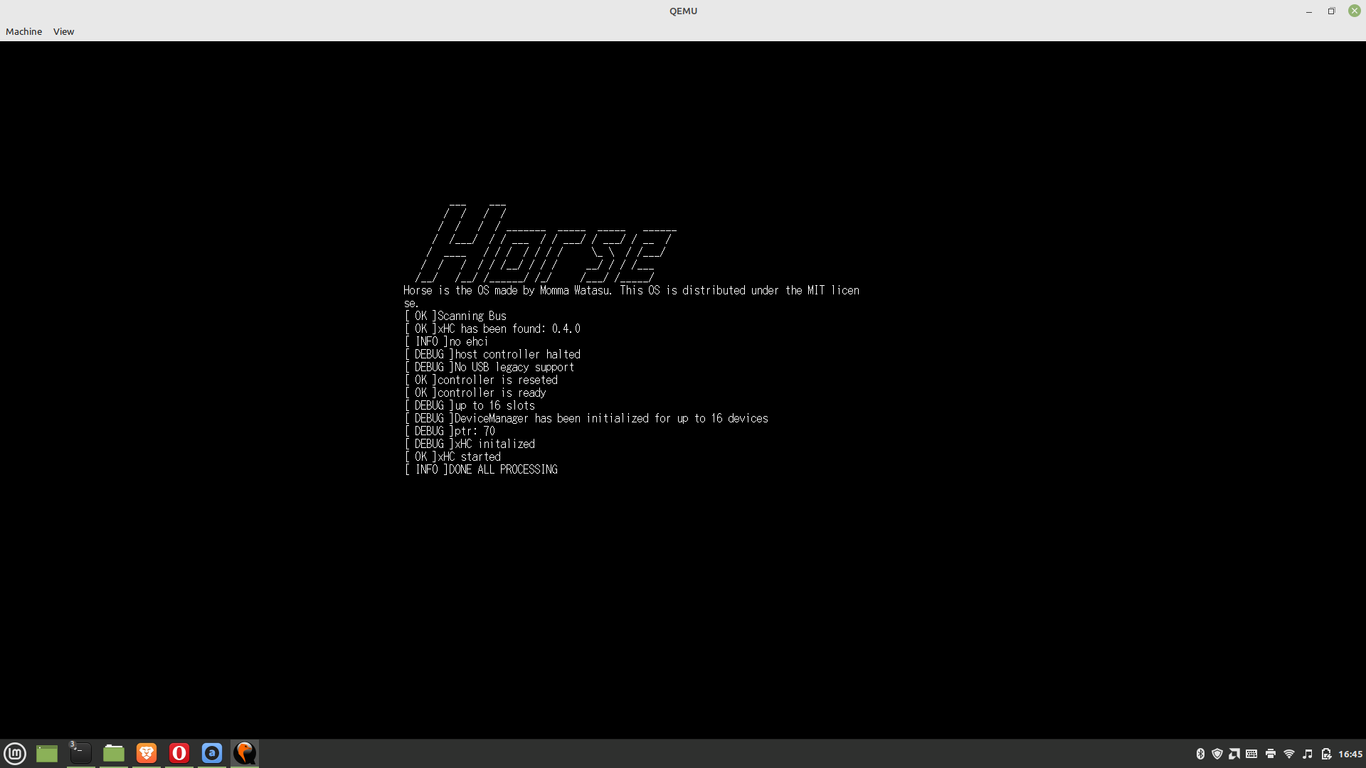 マウスを動かす · HorseBlog
